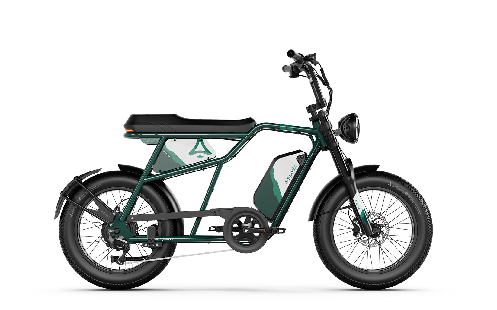 A-Spadz Cavet Air Elektrisches Fahrrad | 25 km/h, 100 km Reichweite