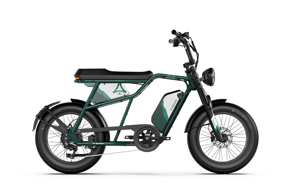 A-Spadz Cavet Air Electric Bike | 25KM/H, 100KM Range